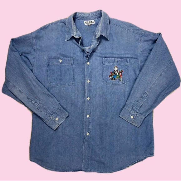 Vintage | Shirts | 98s Vintage Popeye Button Up | Poshmark